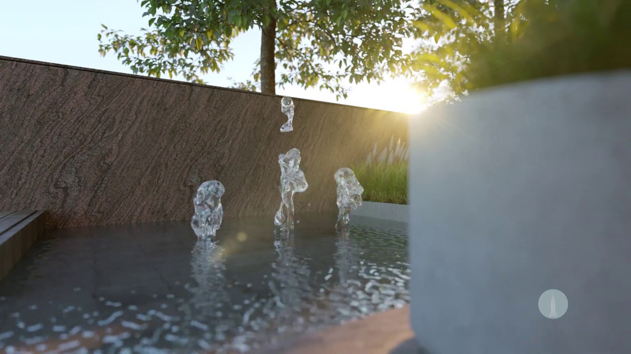 water simulation real flow, 3ds max, corona - YouTube