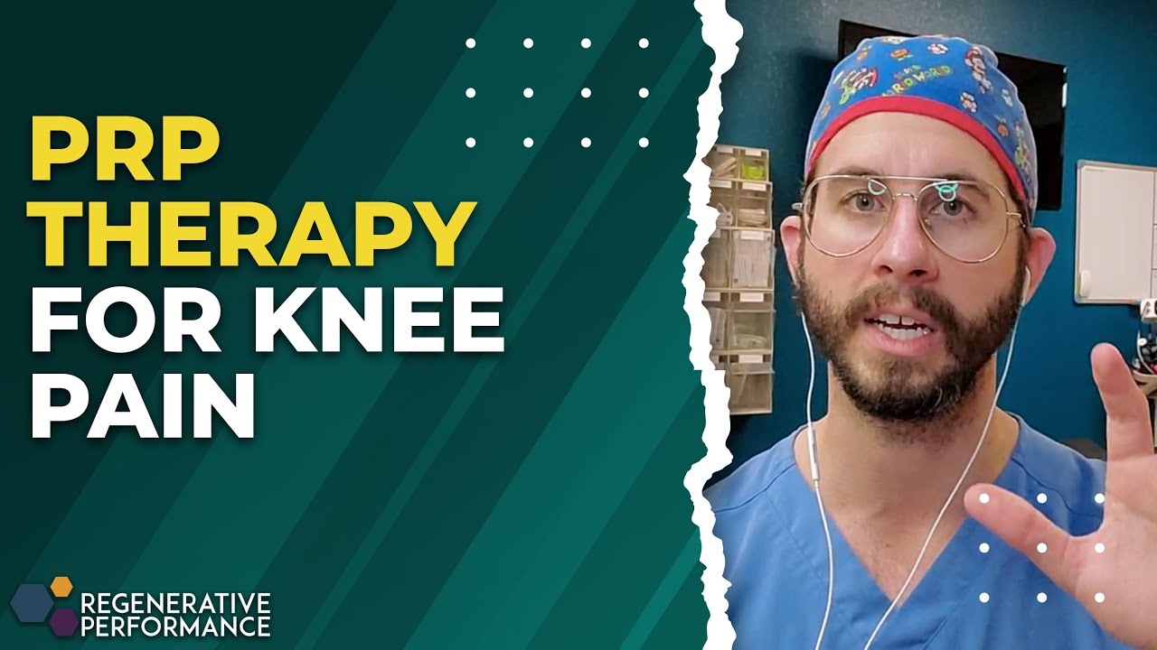 PRP therapy for Knee Pain - YouTube