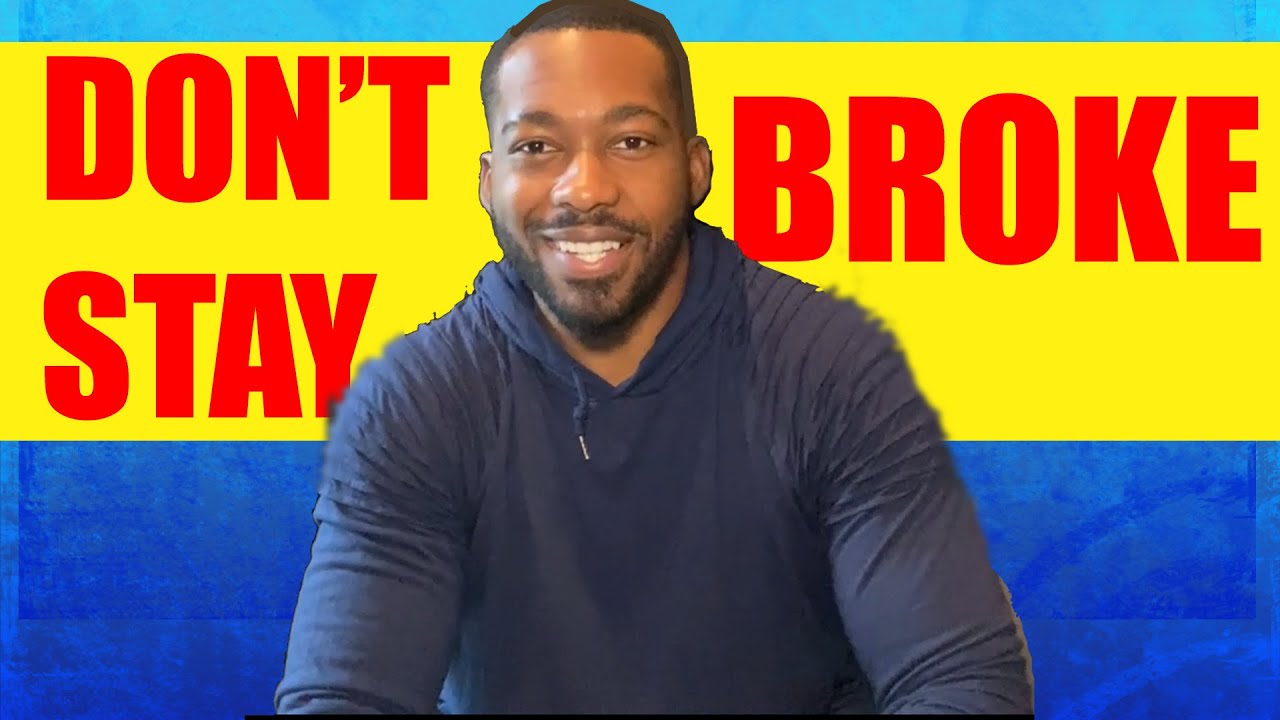 💵 YOU'RE BROKE. Here's how to fix that. - YouTube