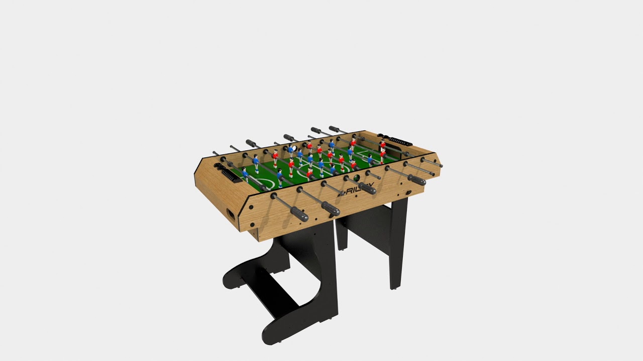 www.madfun.co.uk Riley - 12 in 1 Multi Play Games Table (M4B-1F) - YouTube