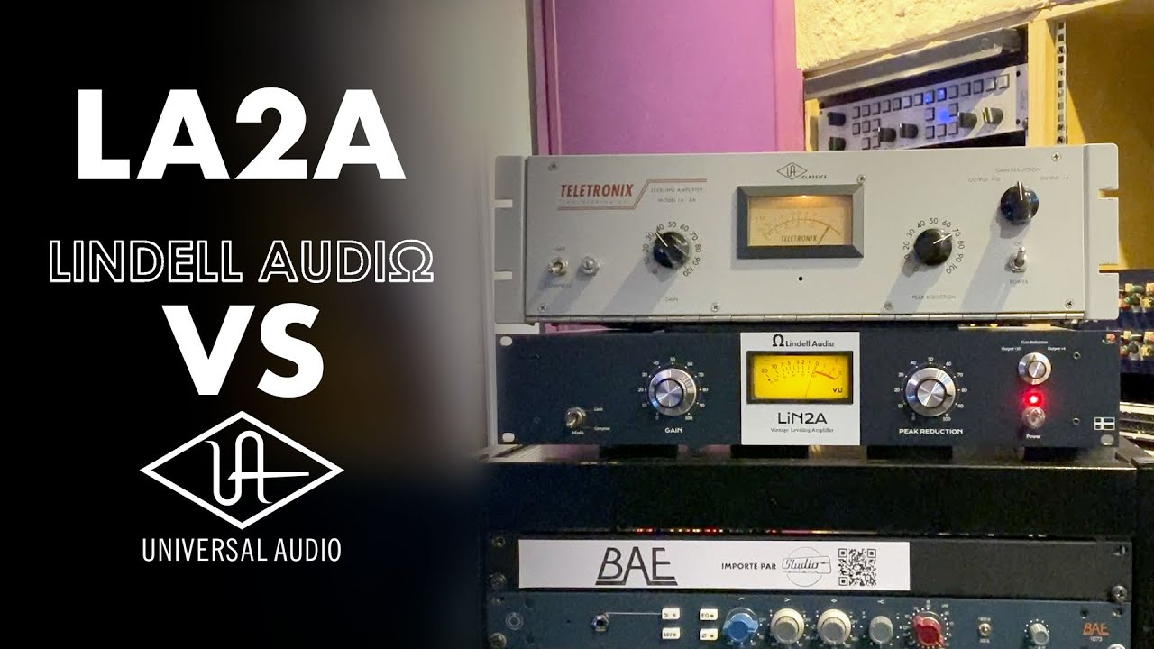 Lindell Audio LiN2A・VS・Universal Audio LA-2A - YouTube