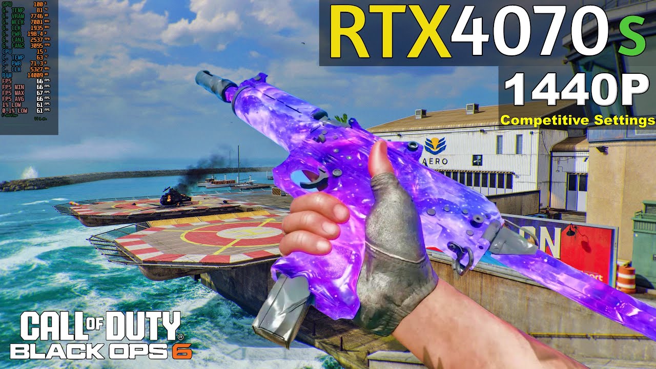 BLACK OPS 6 | Season 1 | RTX 4070 SUPER | 1440p Competitive Settings ...
