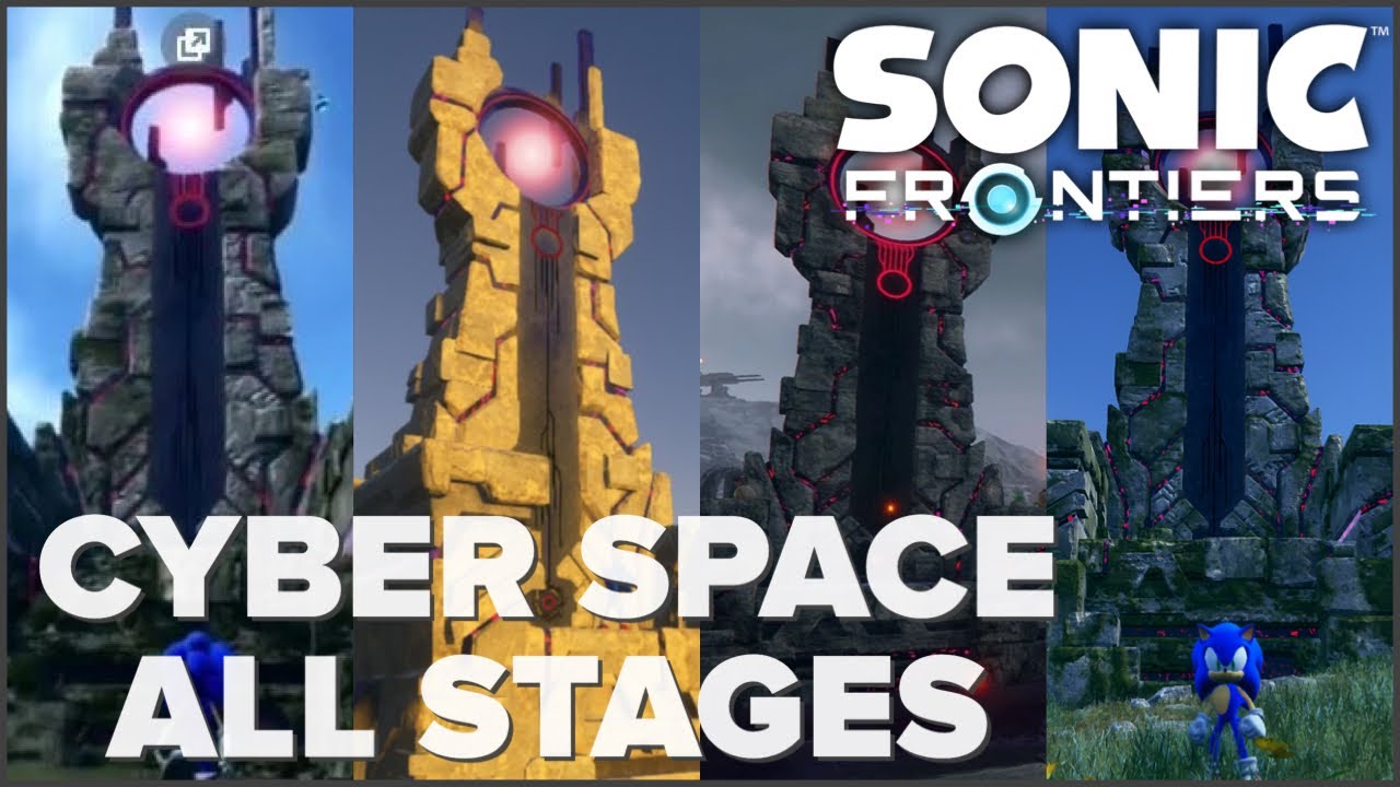 ALL CYBER SPACE STAGES!! - Sonic Frontiers FULL RUN - YouTube