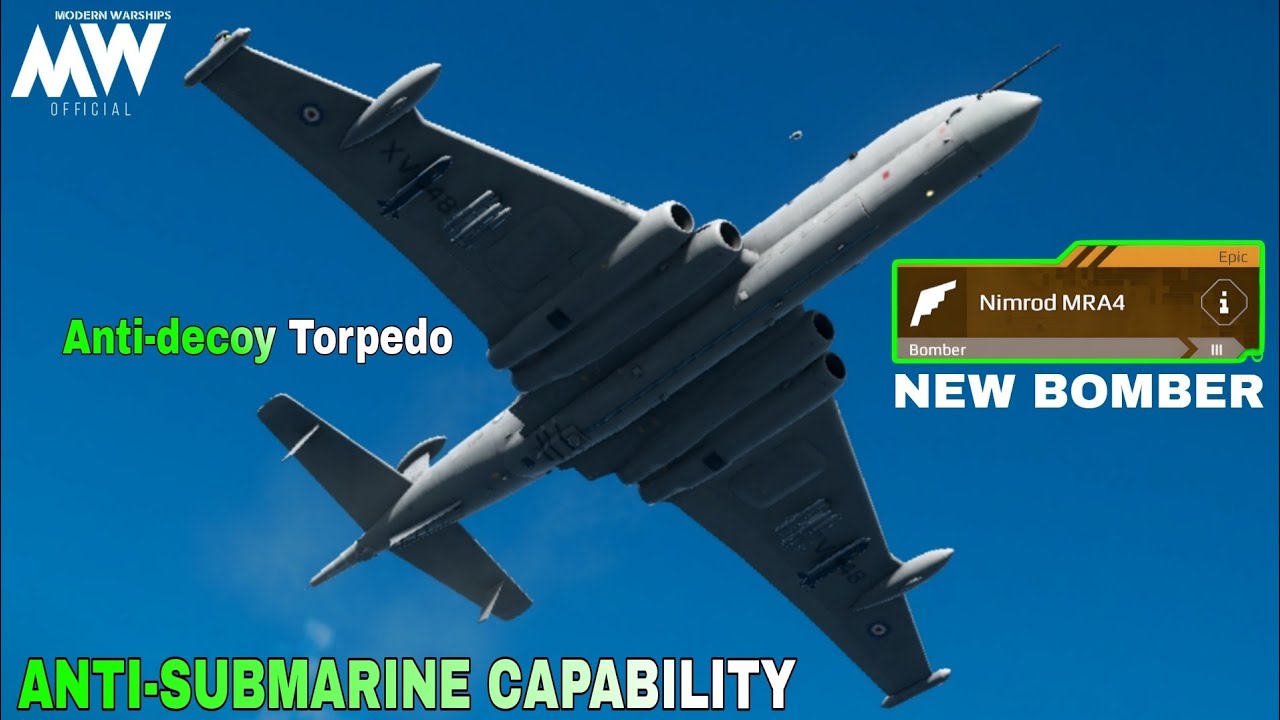 Nimrod MRA4 - New Bomber 🔥All capability review & damage test - Modern ...