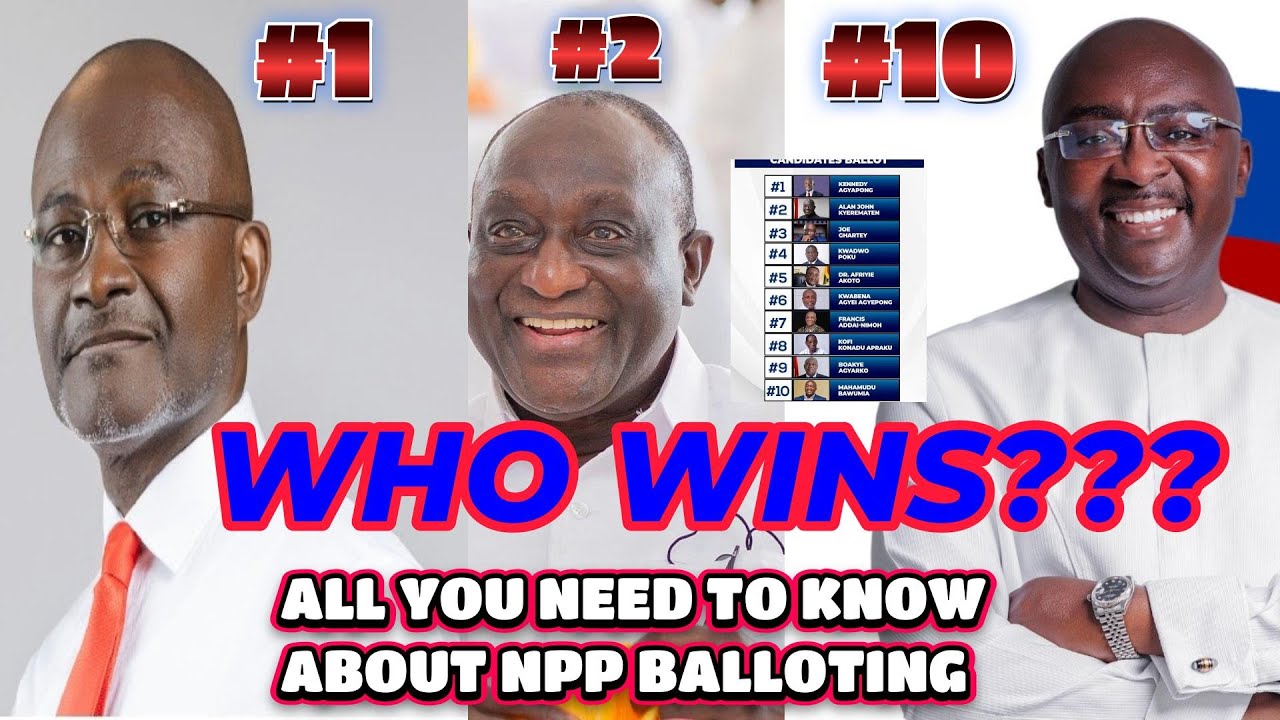ALL YOU NEED TO KNOW ABOUT THE NPP PRESIDENTIAL BALLOTING. KEN AGYAPONG ...