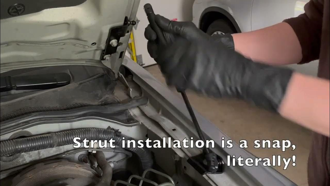 Hood Struts Upgrade Nissan Xterra Frontier Pathfinder Youtube
