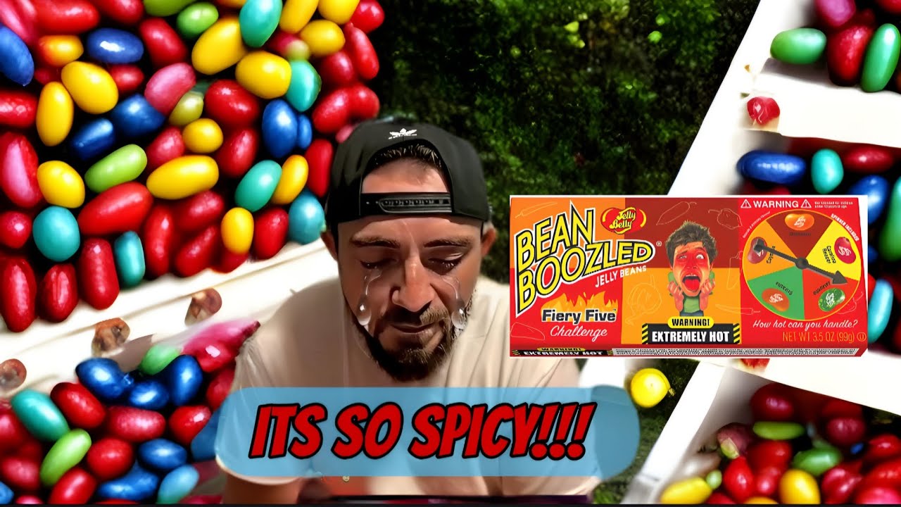 TRYING BEAN BOOZLED JELLY BEANS (SPICY EDITION) - YouTube