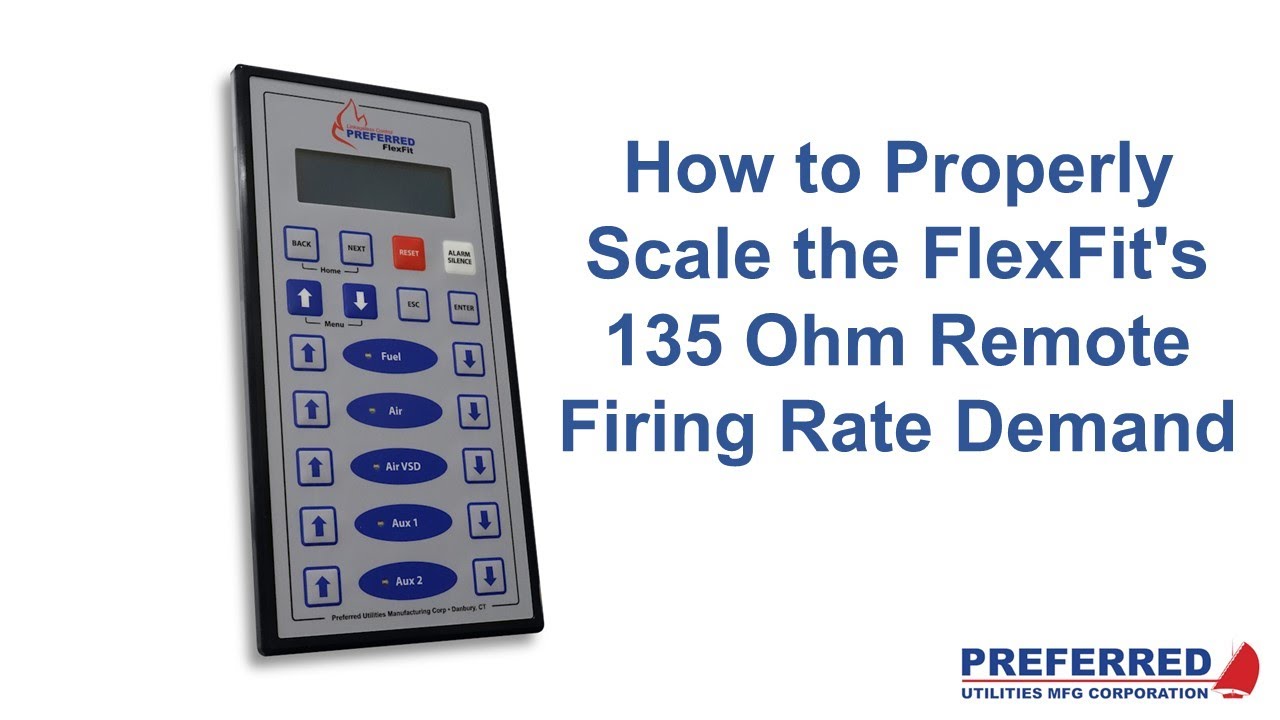 Scale a FlexFit's 135 Ohm Remote Firing Demand - YouTube