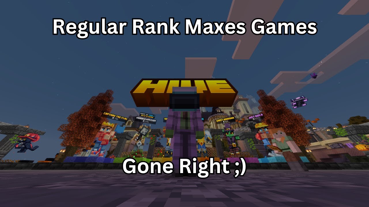 Regular Rank Maxes Out Hive - YouTube