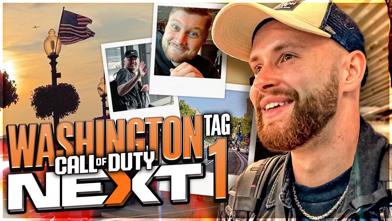 WARZONE DEUTSCHLAND IN WASHINGTON DC 🇺🇸 😍 (COD NEXT 2024 - BO6 REVEAL ...