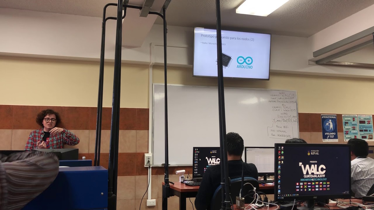 Satélite Quetzal 1 Walc2019 Fundación KINAL track IoT parte 3 - YouTube