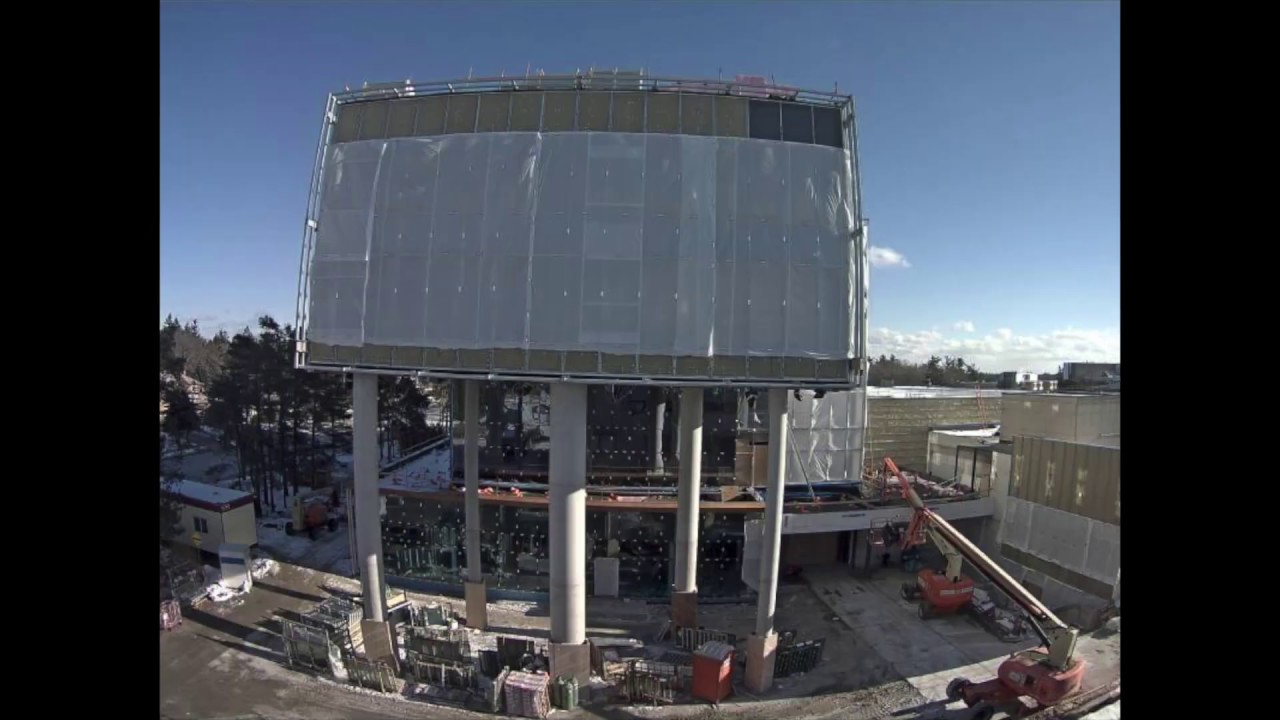 UTSC Highland Hall Construction Timelapse - YouTube