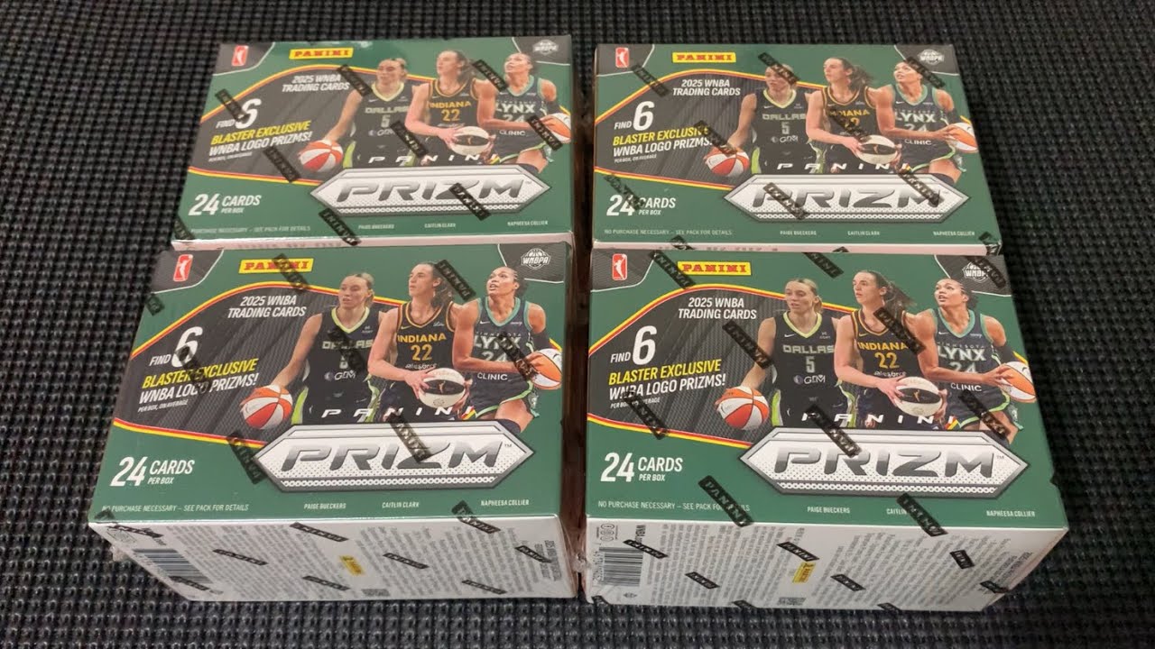 🔥DSG Logo Prizm Exclusive 🔥2025 Prizm WNBA Basketball Blasters!!! - YouTube