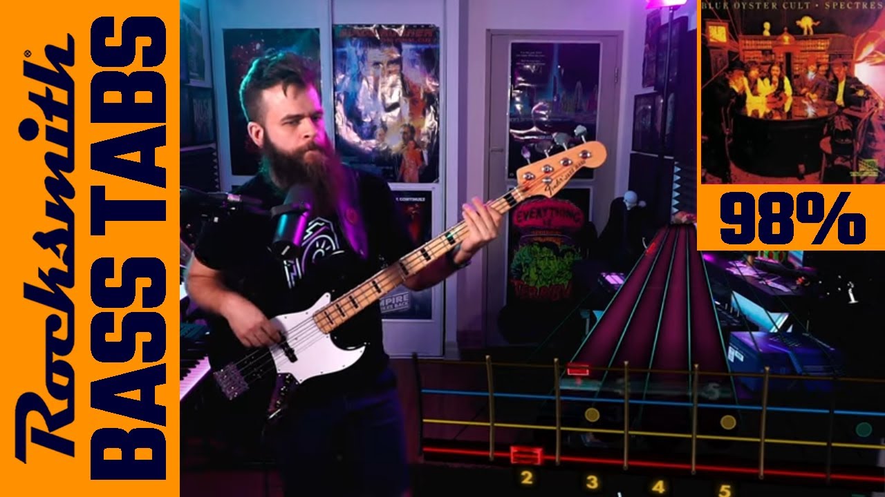 Blue Öyster Cult－Godzilla｜Bass Tabs [E Standard][Rocksmith] - YouTube