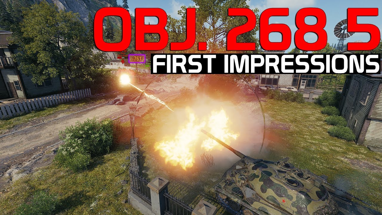 Object 268 Version 5: FIrst Impressions! | World of Tanks - YouTube