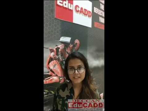 EduCADD Deccan- CAD CAM Courses in Pune 2018 - YouTube