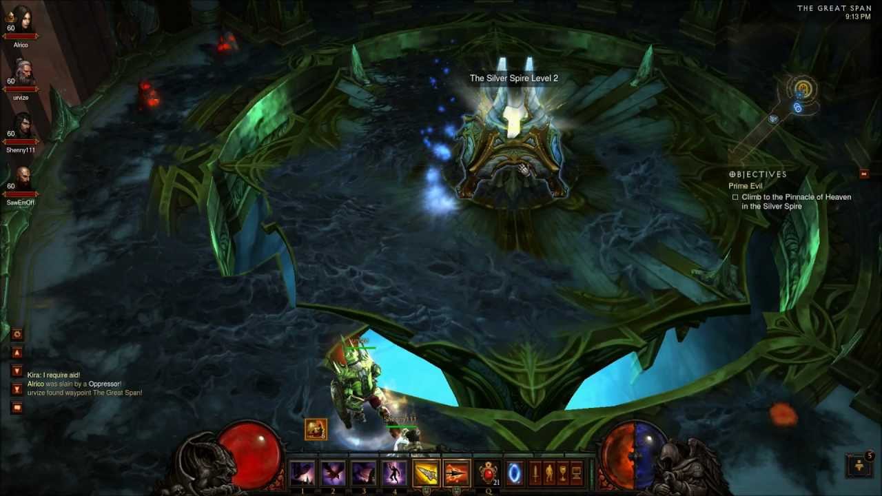 Diablo 3 III 1080p - Hell Act 4 (Let's Play HD Co-op Multiplayer ...