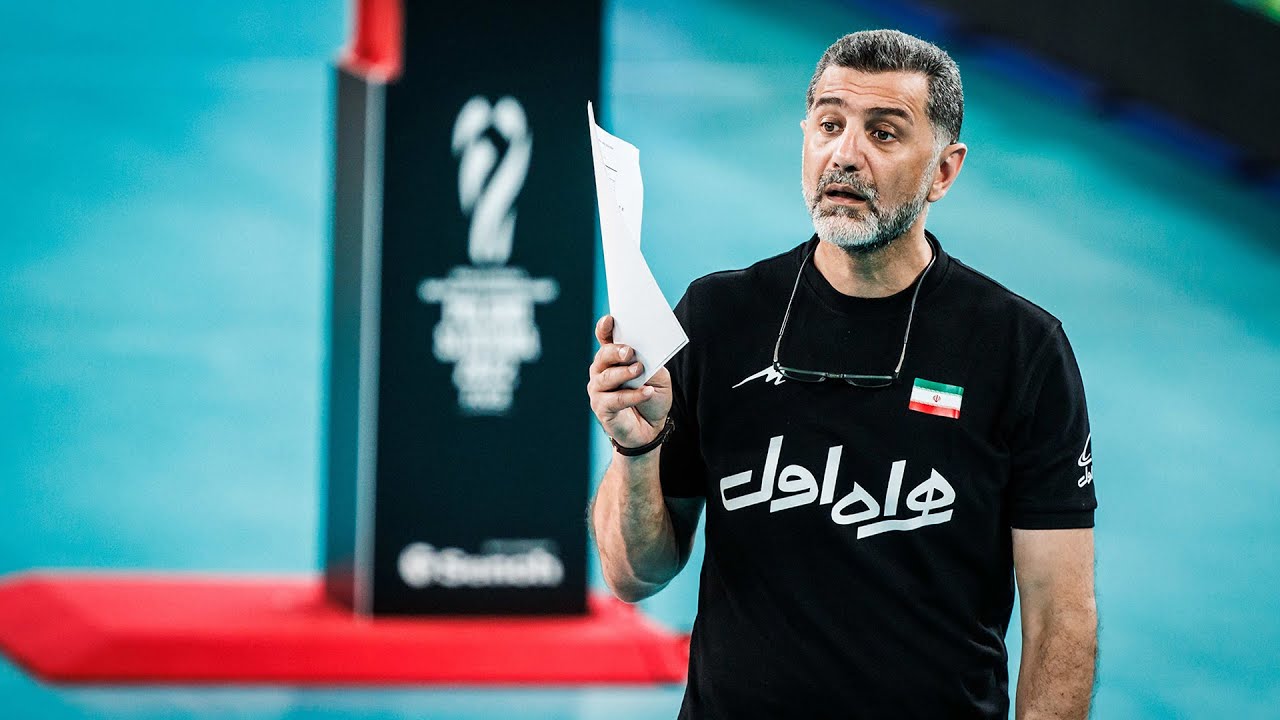 FIVB MEN'S WORLD CHAMPIONSHIP 2022; Behrouz Atayi interview after Iran ...