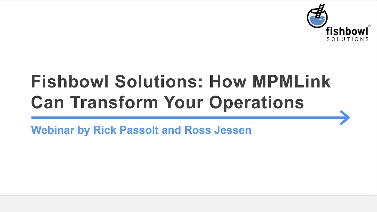 Demo: How MPMLink Can Transform Your Operations - YouTube