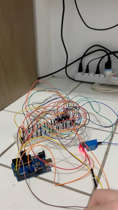 ARDUINO: TOUCH SCREEN PANEL TO CONTROL LED UV - YouTube