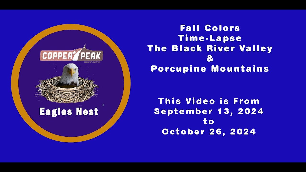 Copper Peak Time Lapse Fall Colors 09 13 to 10 26 24 - YouTube