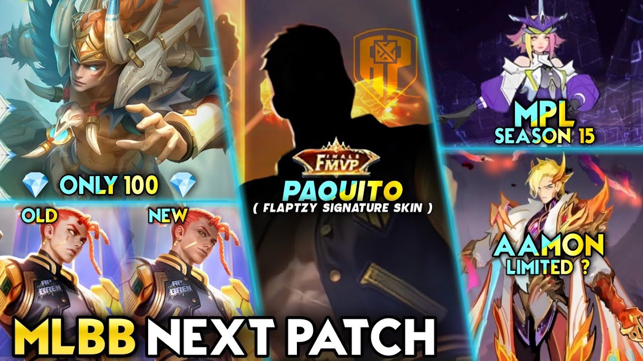 PAQUITO x FlapTzy (FINAL MVP SKIN) | 100 DM SKIN | MPL SEASON 15 SKIN ...