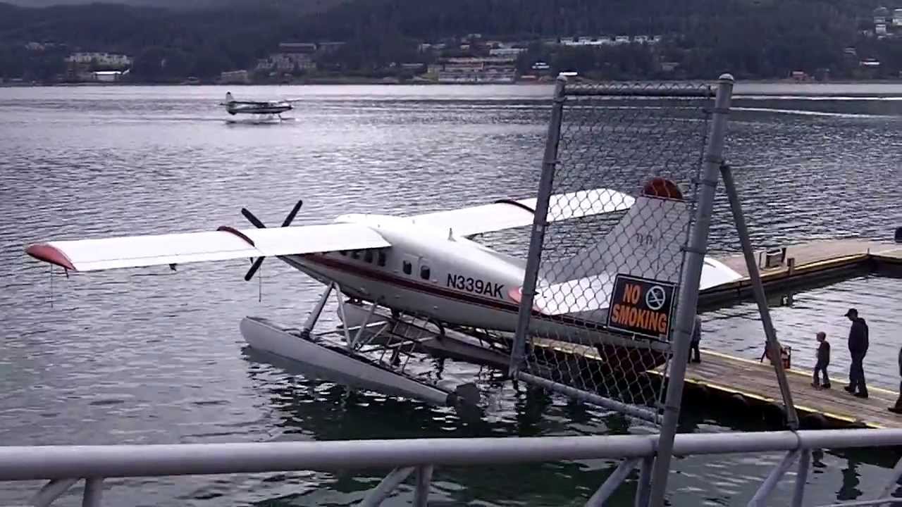 Juneau Float Plane Boarding - YouTube