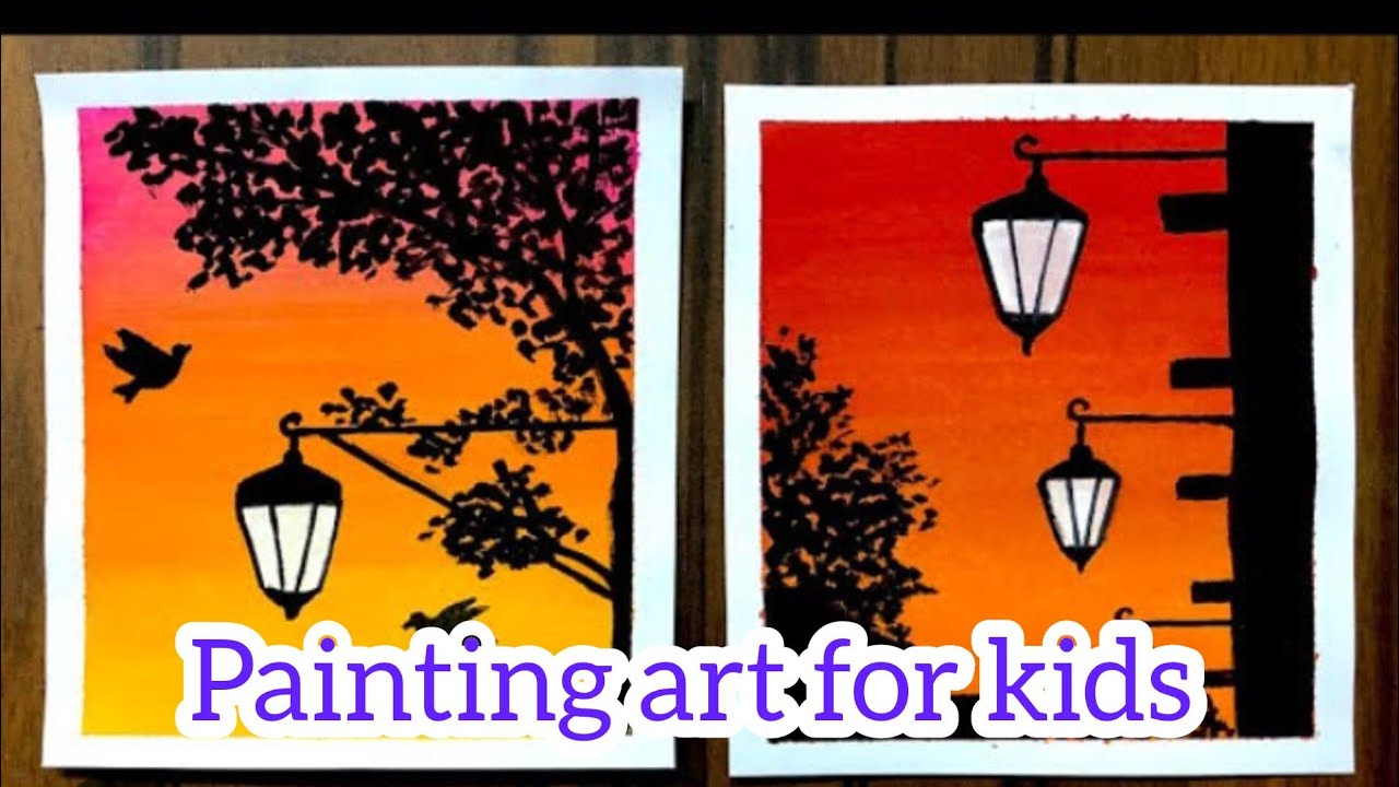 painting art | easy and beautiful art for kids - YouTube