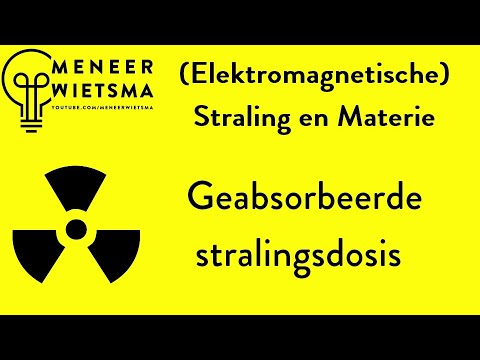 Natuurkunde uitleg (Elektromagnetische) Straling 8: Geabsorbeerde ...