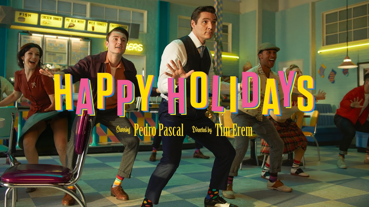Happy Holidays: Happy Socks x Pedro Pascal - YouTube