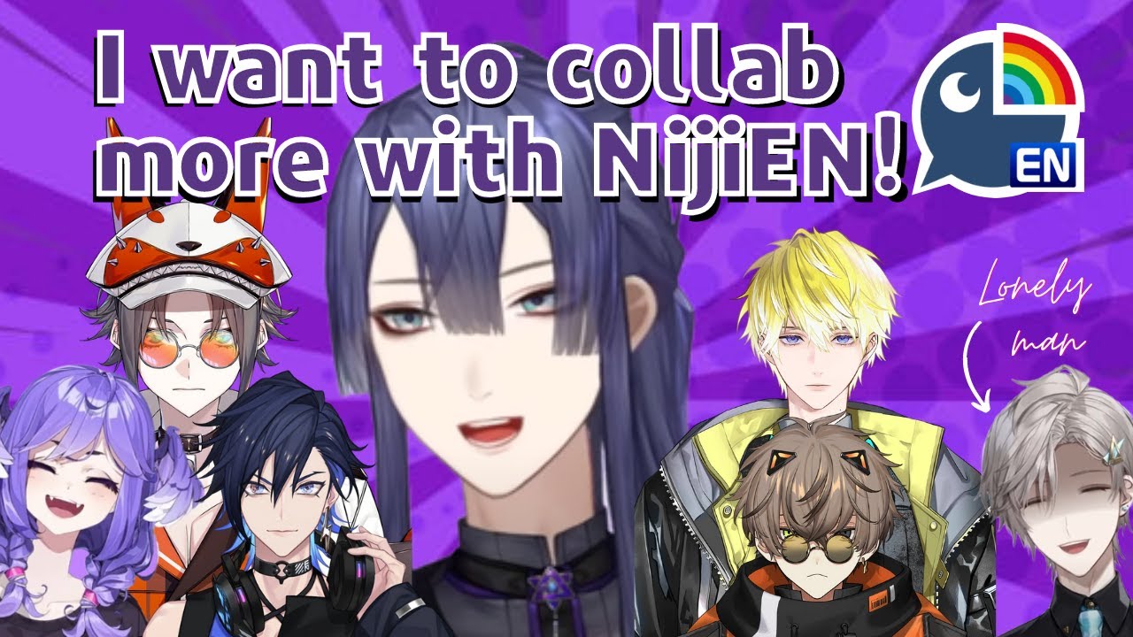 【ENG Sub】Nagao Talks About Interacting with NijiEN + Learning English ...