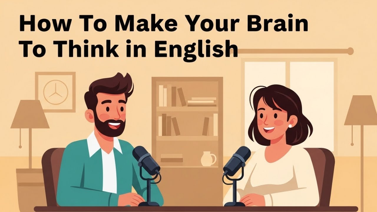How To Make Your Brain To Think in English || This Secret Method Will ...