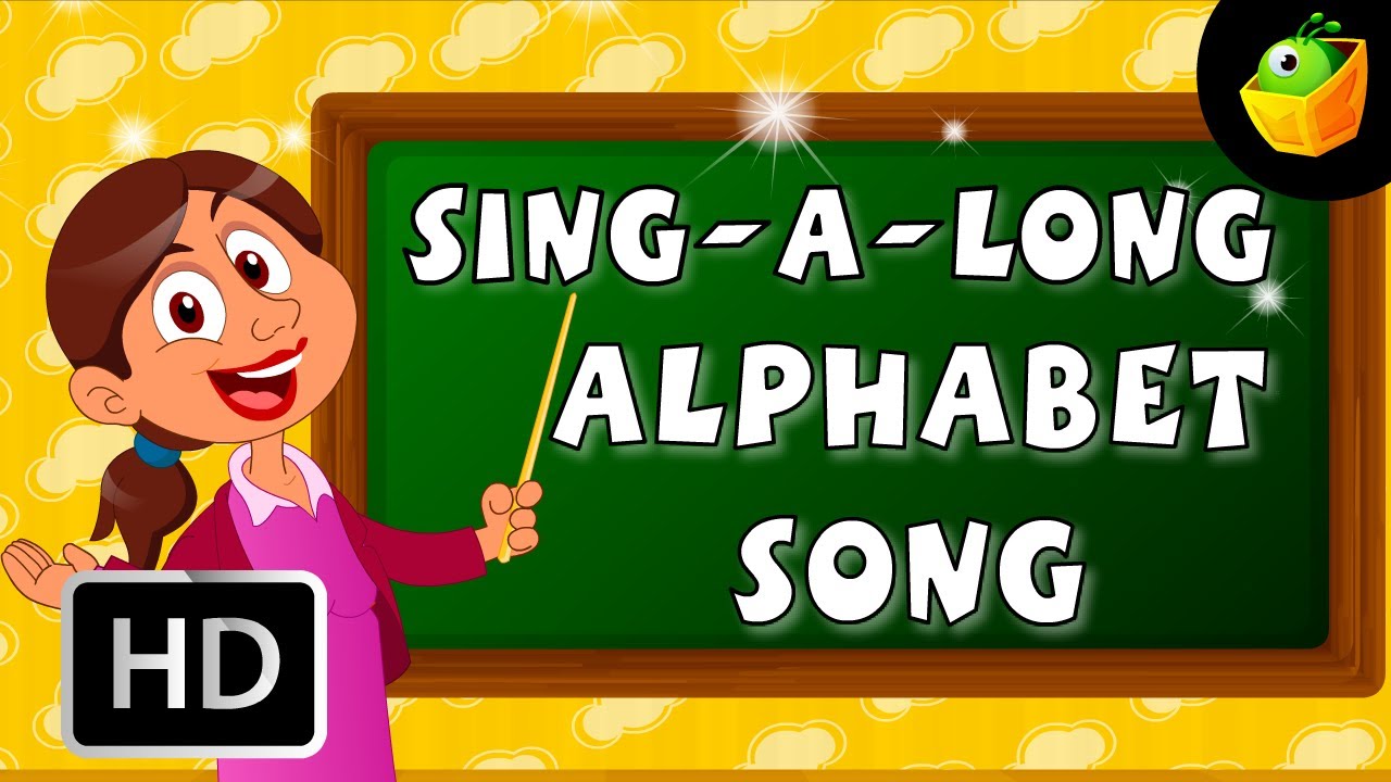 Karaoke: The Alphabet Song - Songs With Lyrics - Cartoon/Animated ...
