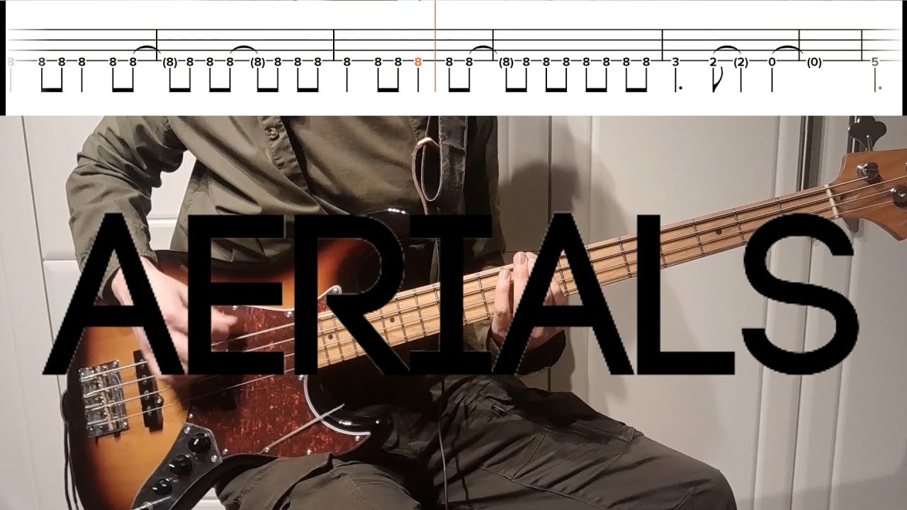 System Of A Down - Aerials - Bass Cover With TABS - YouTube