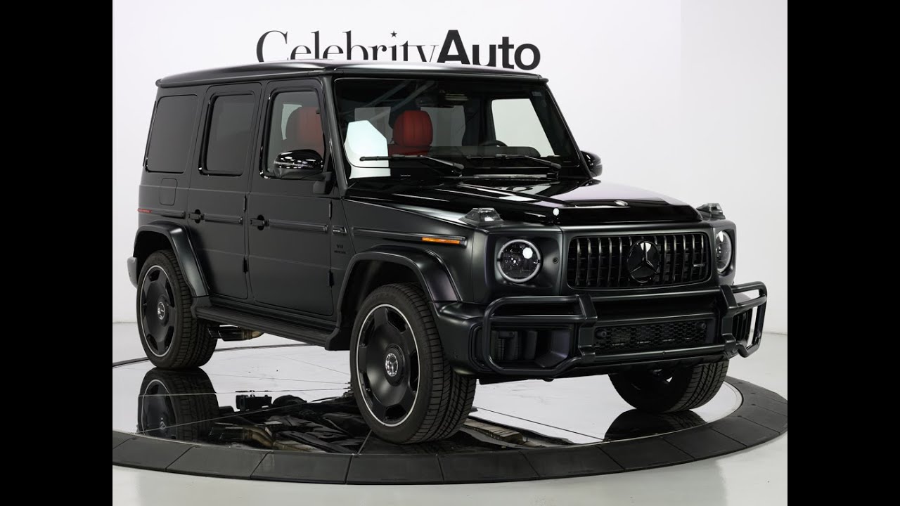2025 MERCEDES BENZ AMG G63 MANUFAKTUR TWO-TONE FINISH NIGHT BLACK MAGNO ...