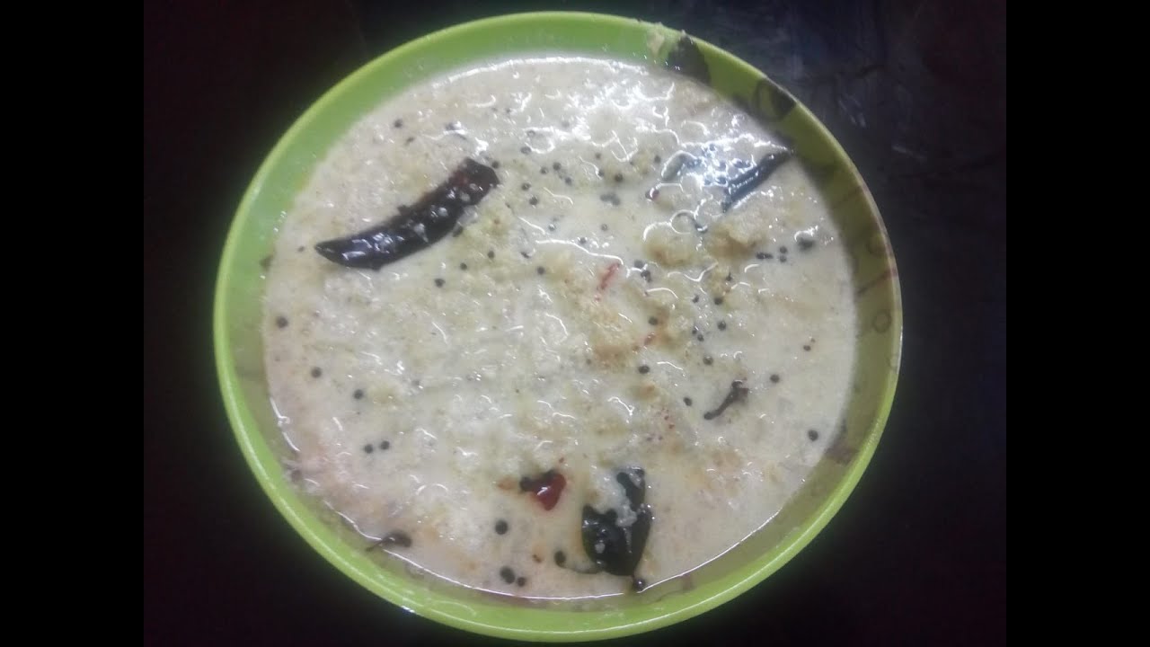 VAZHA TNANDU PACHADI/UNNI THANDU PACHADI/UNNI PINDI PACHADI/side dish ...