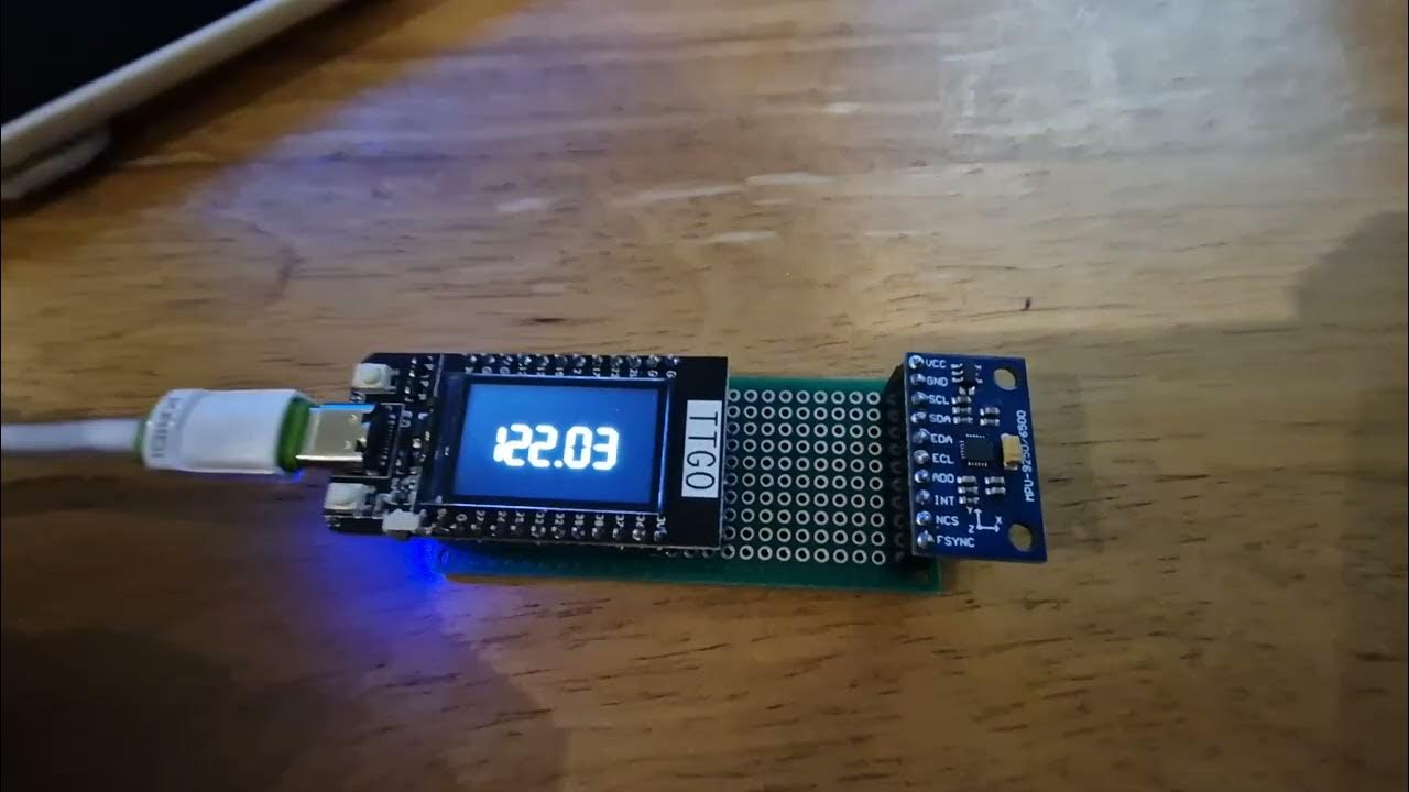 Esp32 Mpu9250 Compass Youtube