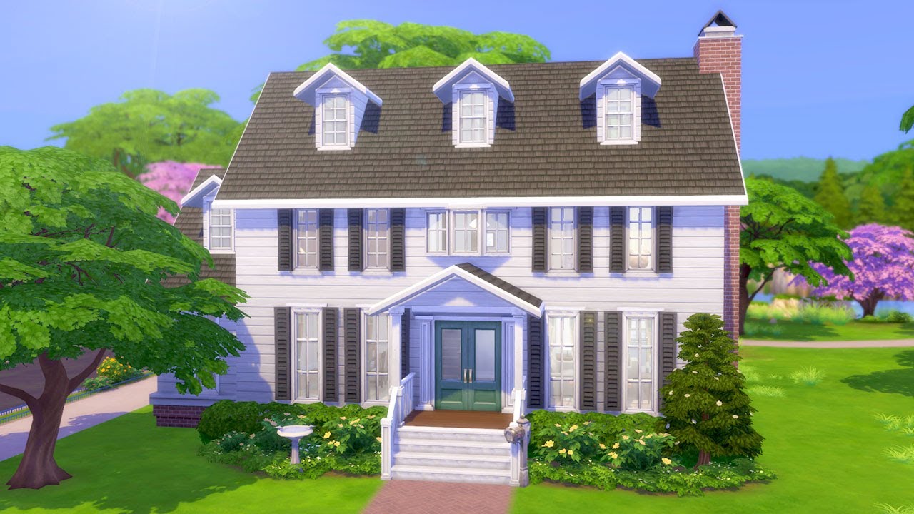 BASE GAME BUDGET FAMILY HOME The Sims 4 Speed Build YouTube base-game-budget-family-home-the-sims-4-speed-build-youtube