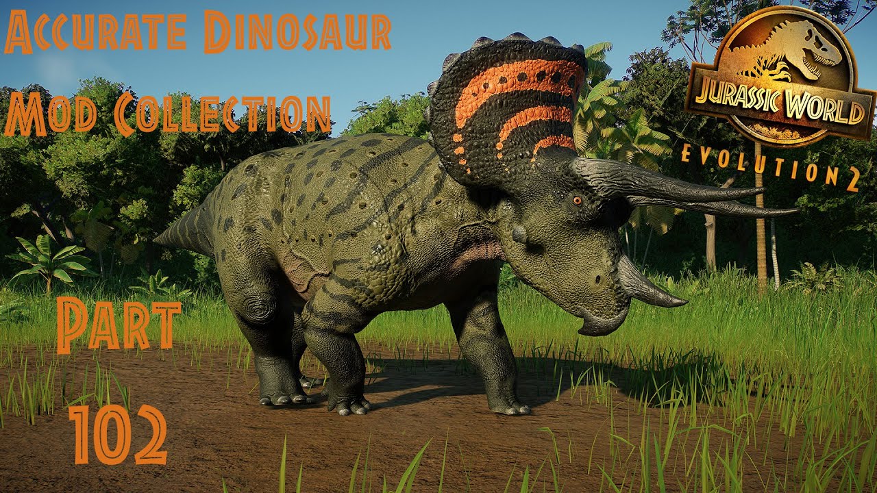 JWE2 Accurate Dinosaur Mod Collection Part 102 - YouTube
