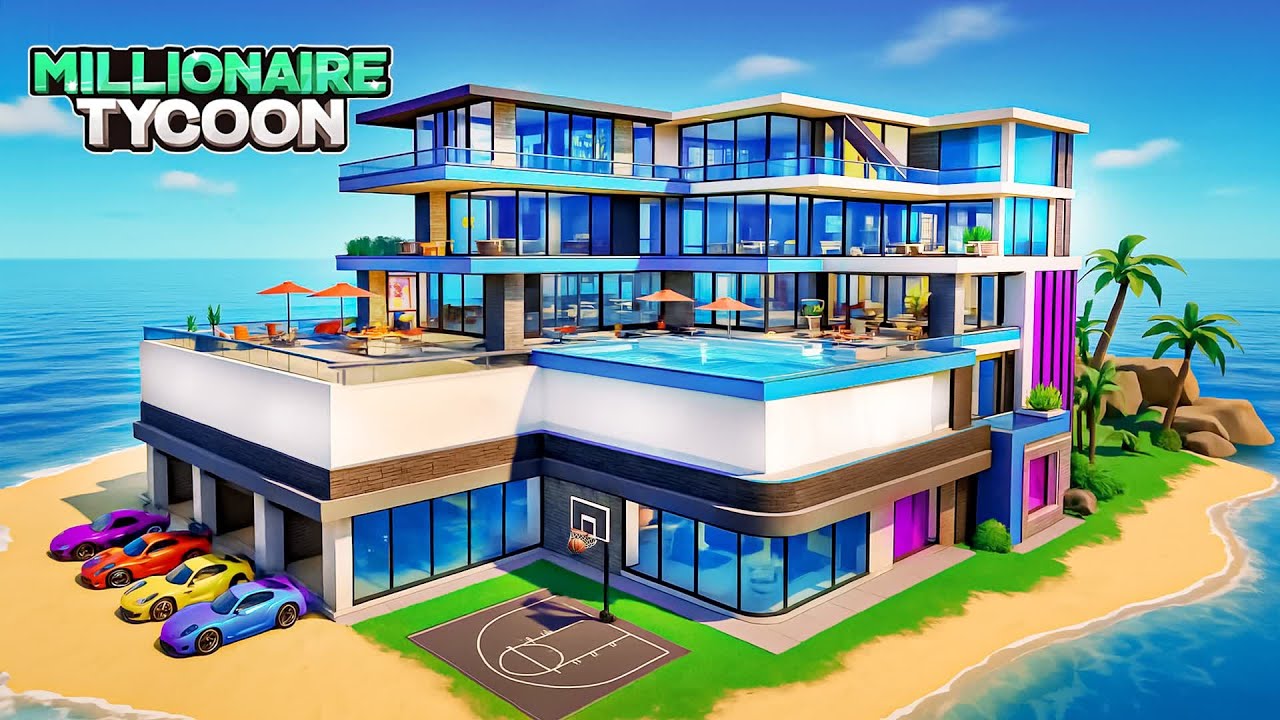 🤑 MILLIONAIRE TYCOON - BATTLEPASS - REBIRTH - FORTNITE MAP CODE: 0455-4036-0080 - YouTube