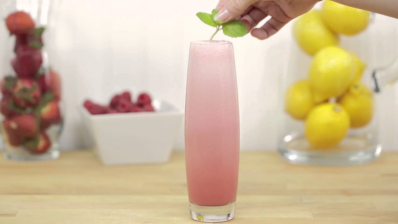 Frozen Raspberry Mimosa - Blendtec Recipes - YouTube