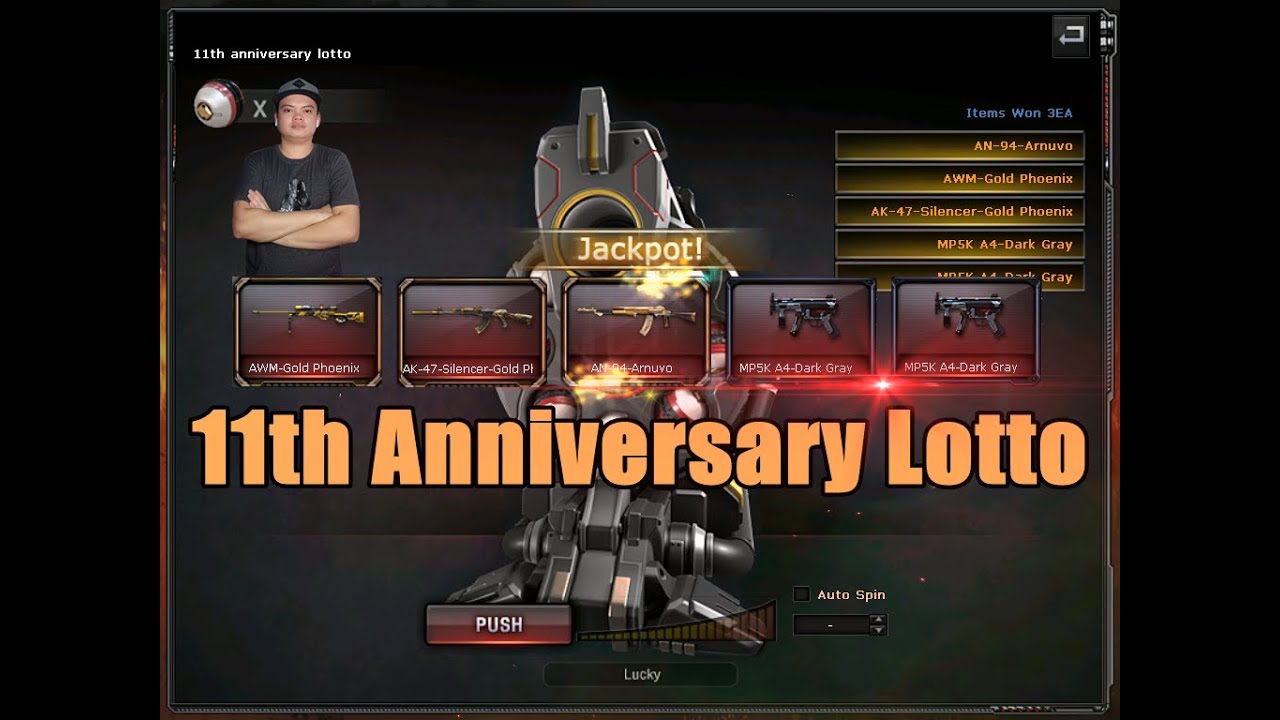 11th Anniversary Lotto - CROSSFIRE PHILIPPINES - YouTube