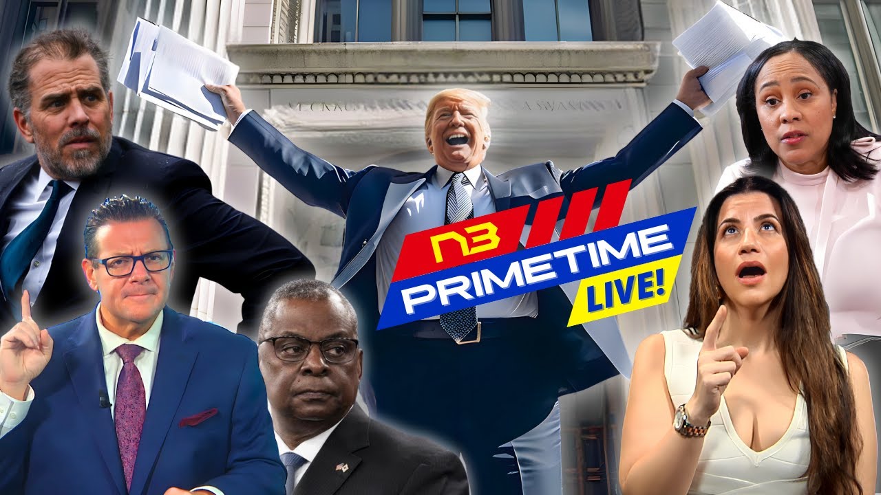 LIVE! N3 PRIME TIME: Fani got Served! Hunter Spits in our faces and DJT ...