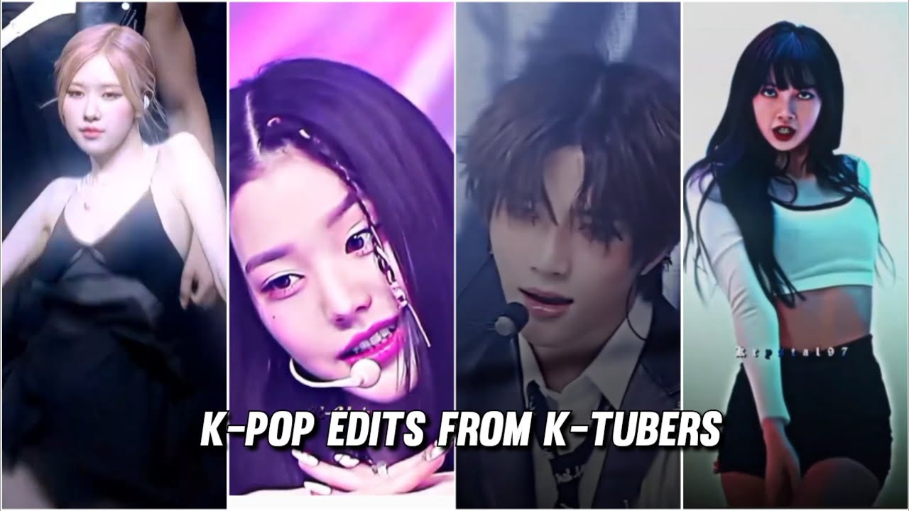 Underrated K-Pop edits from K-Tubers 😩 (Ib : Ktubers) - YouTube
