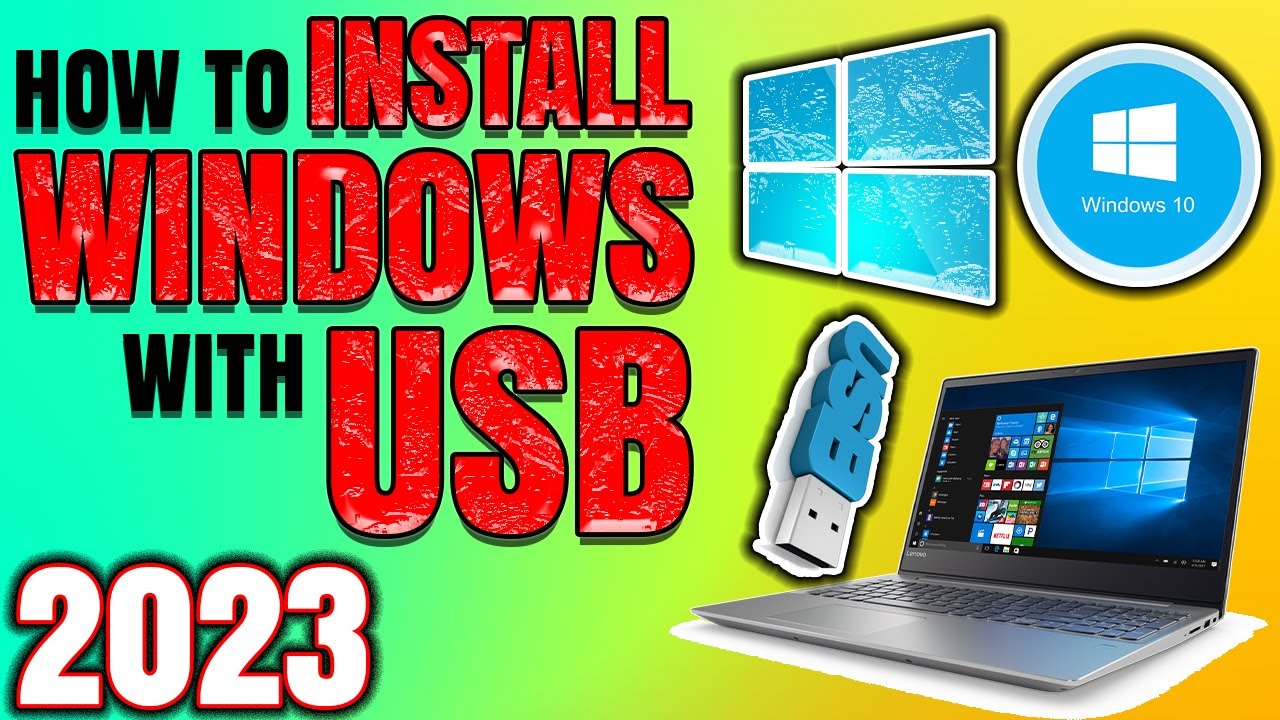 How to Install Windows with USB | Windows 11 Activated | Bootable USB ...