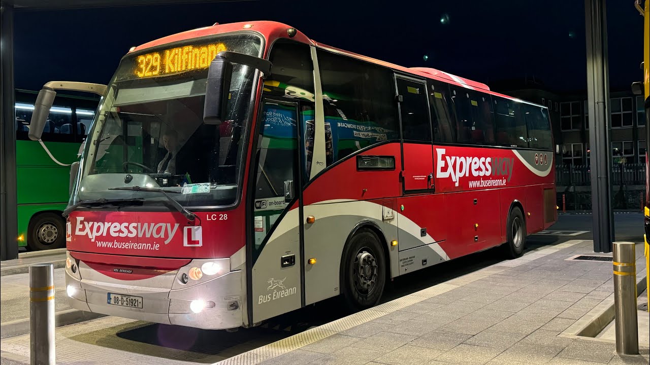 A Ride On Bus Éireann VDL Berkhof Axial DAF (LC28) on route 329 from ...