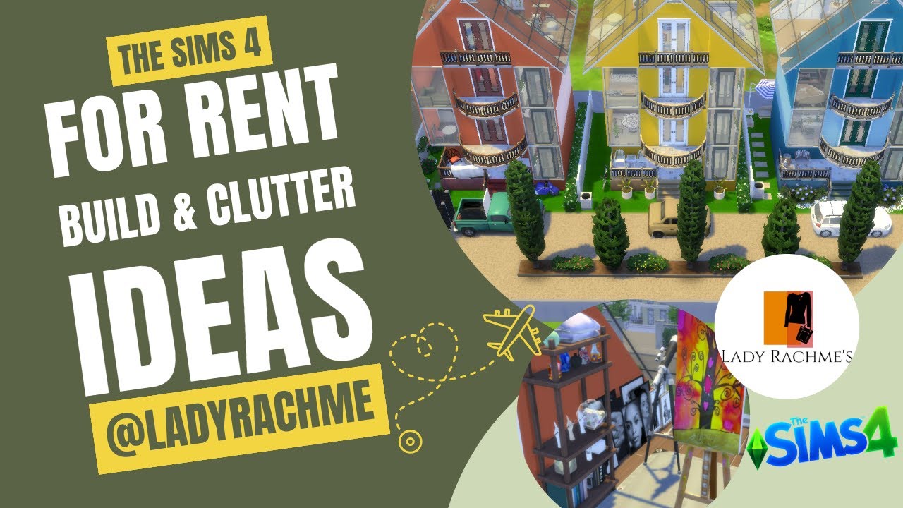 Gated Community Build & Clutter | FOR RENT Expansion Packs Ideas | The ...