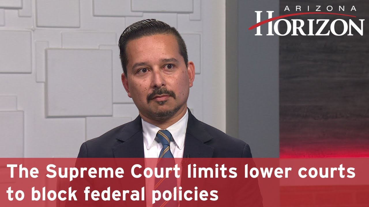 The Supreme Court limits lower courts to block federal policies - YouTube