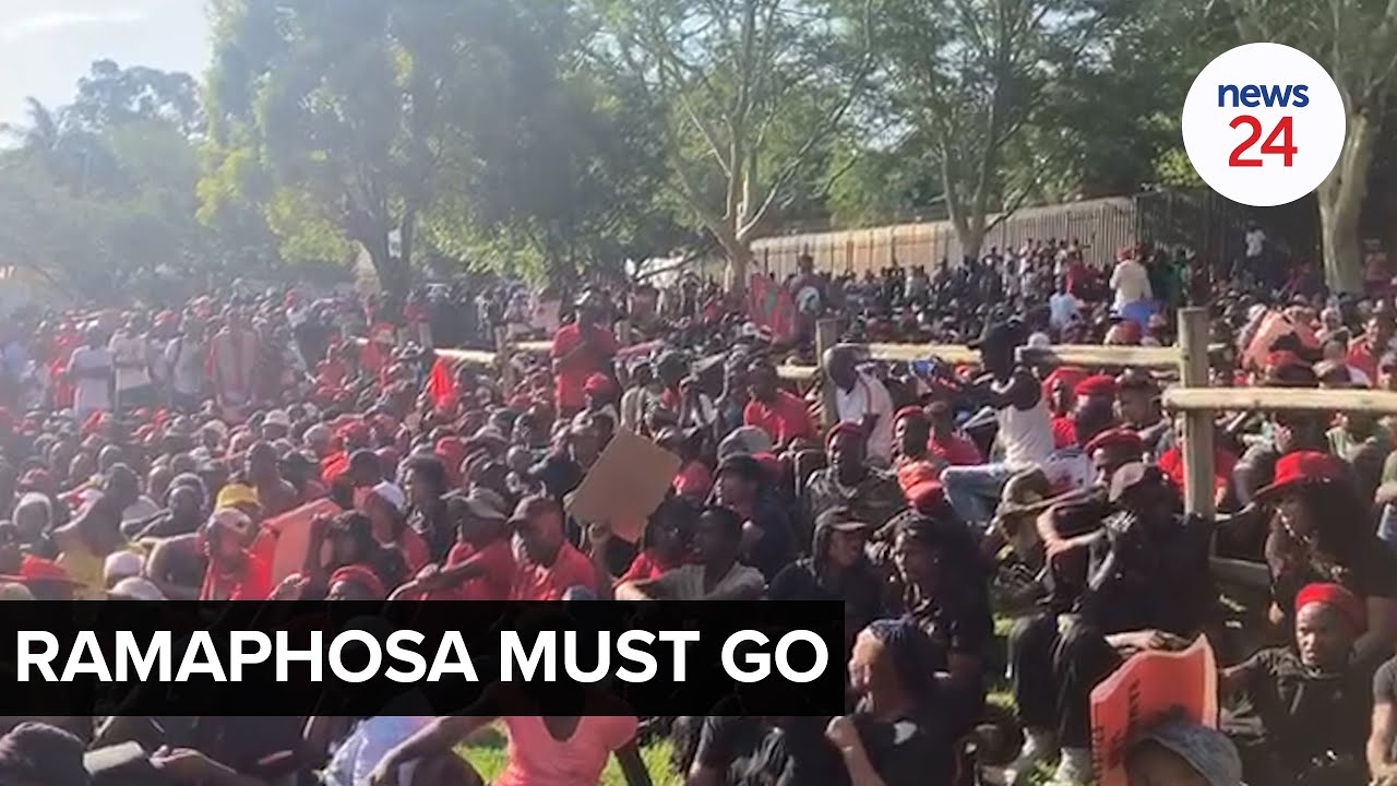 WATCH | EFF shutdown: Protesters head to compound that houses the ...