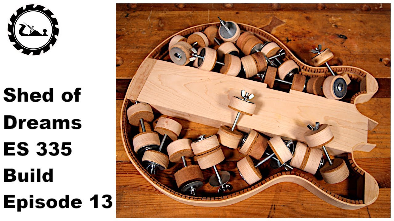 The Shed of Dreams ES 335 build Episode 13: Making spool clamps. - YouTube